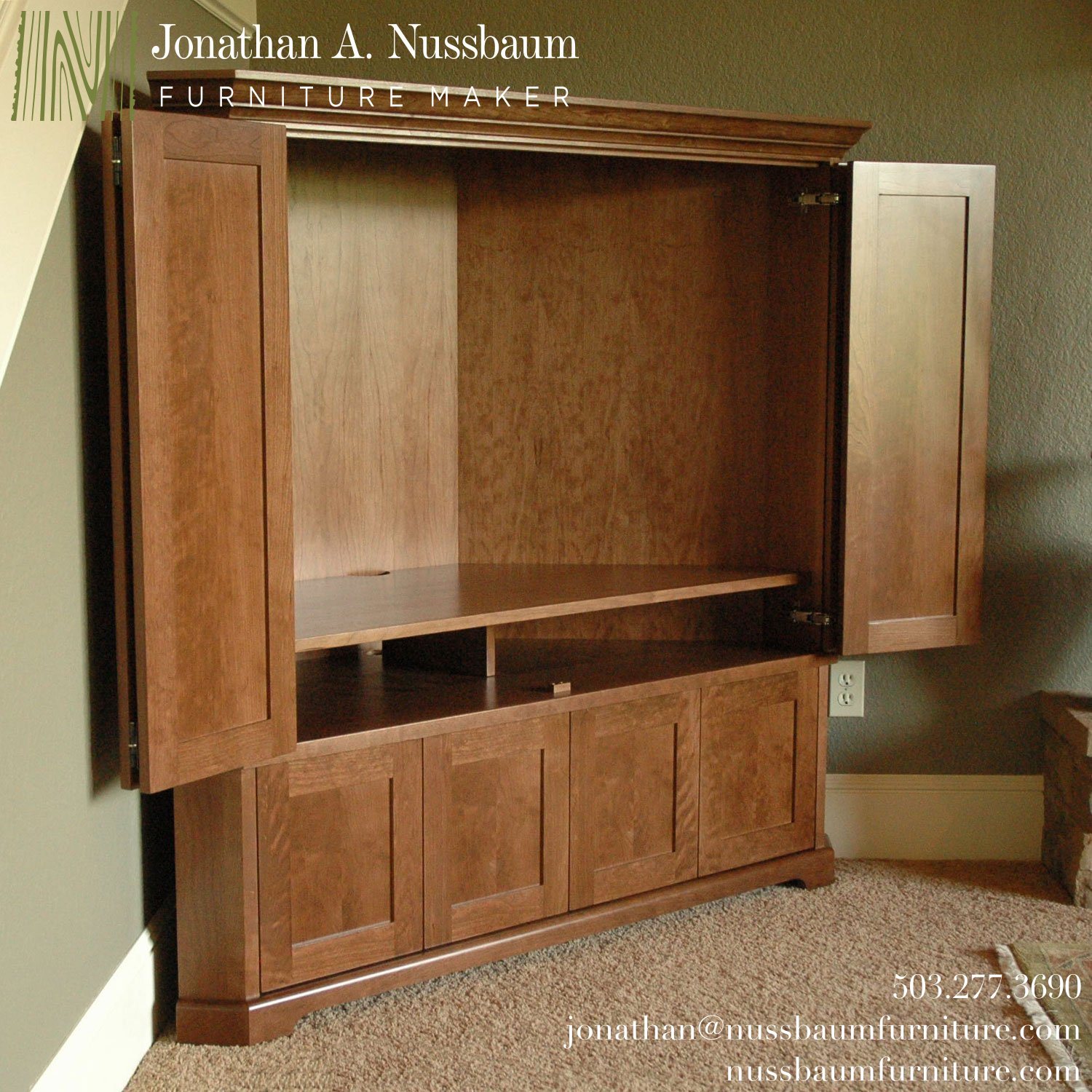 Media Consoles | Jonathan A. Nussbaum - Furniture Maker