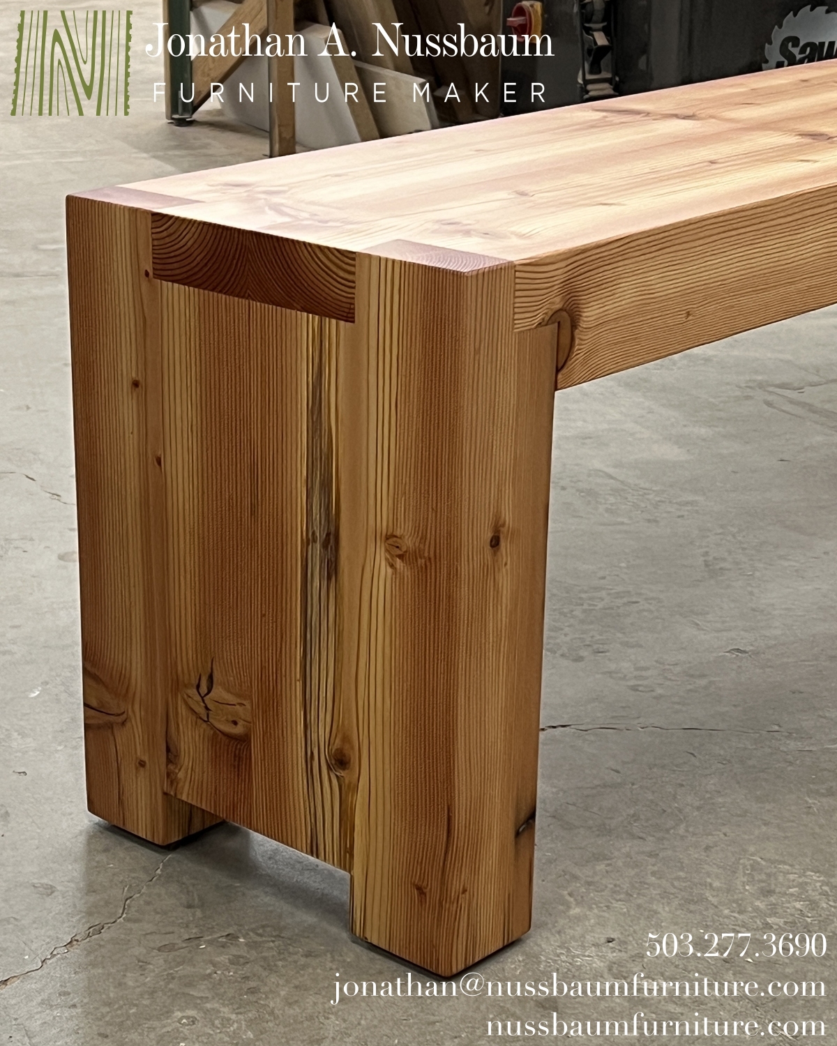 Benches | Jonathan A. Nussbaum - Furniture Maker