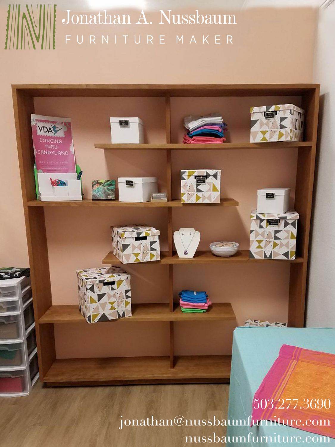 Bookshelves | Jonathan A. Nussbaum - Furniture Maker