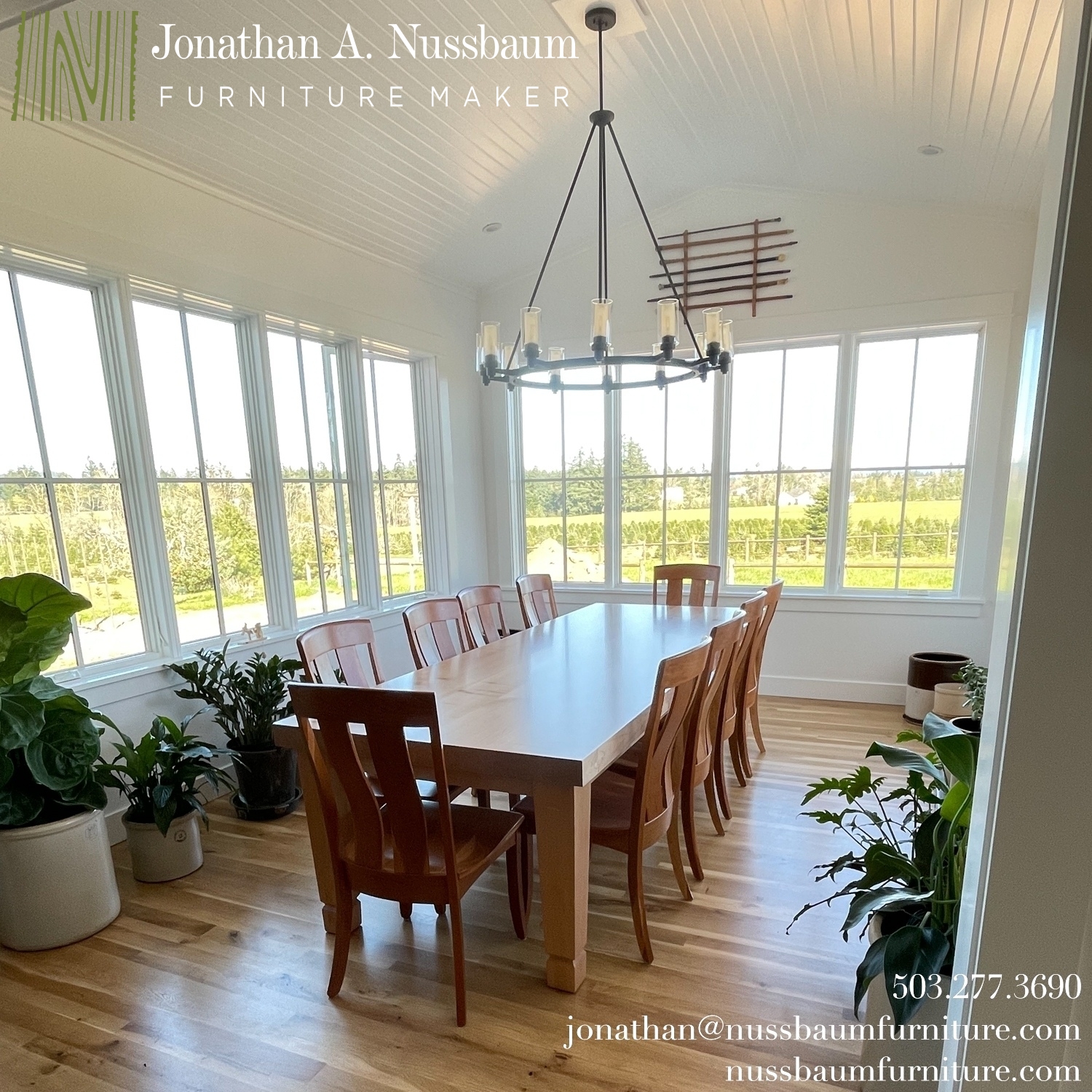 Timberline Table | Jonathan A. Nussbaum - Furniture Maker